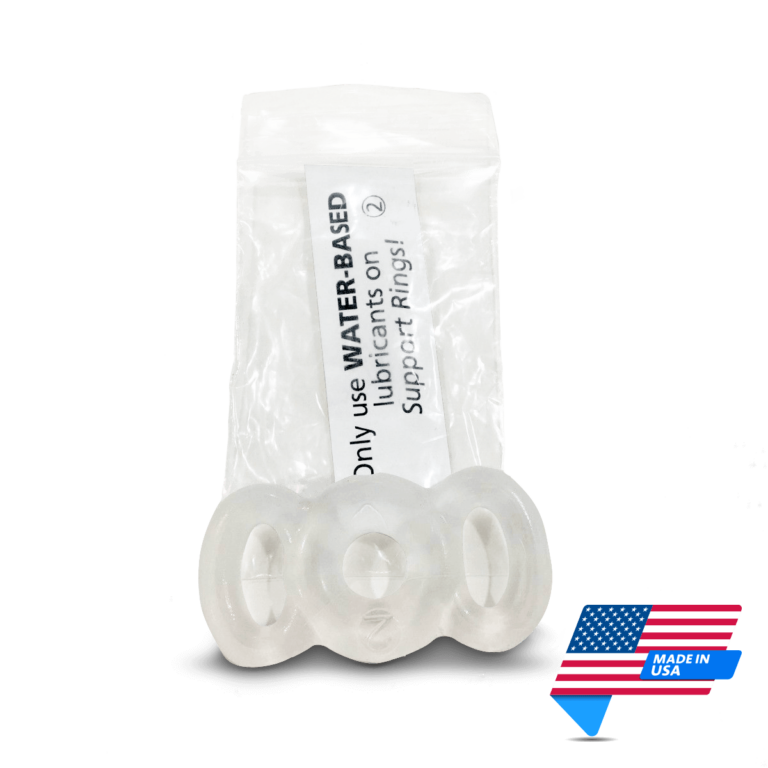 Andromedical silicone restriction ring for use with erection device ...