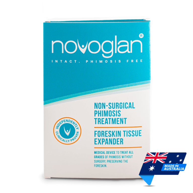NOVOGLAN Non-Surgical Phimosis Treatment Foreskin Expander Kit | Mens ...